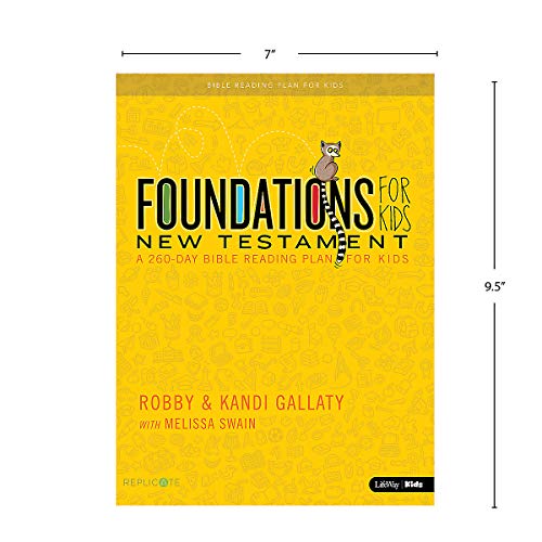 Foundations for Kids: New Testament: A 260-Day Reading Plan for Kids
