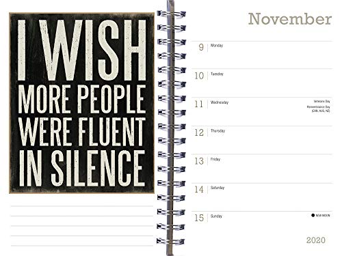 2021 Words to Live By 16-Month Weekly Planner