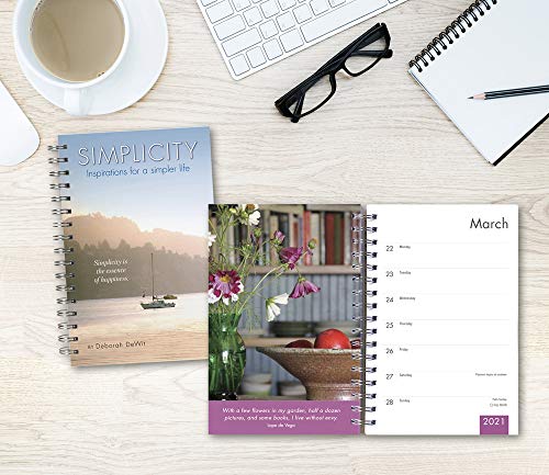 2021 Simplicity Inspirations for a Simpler Life 16-Month Weekly Planner