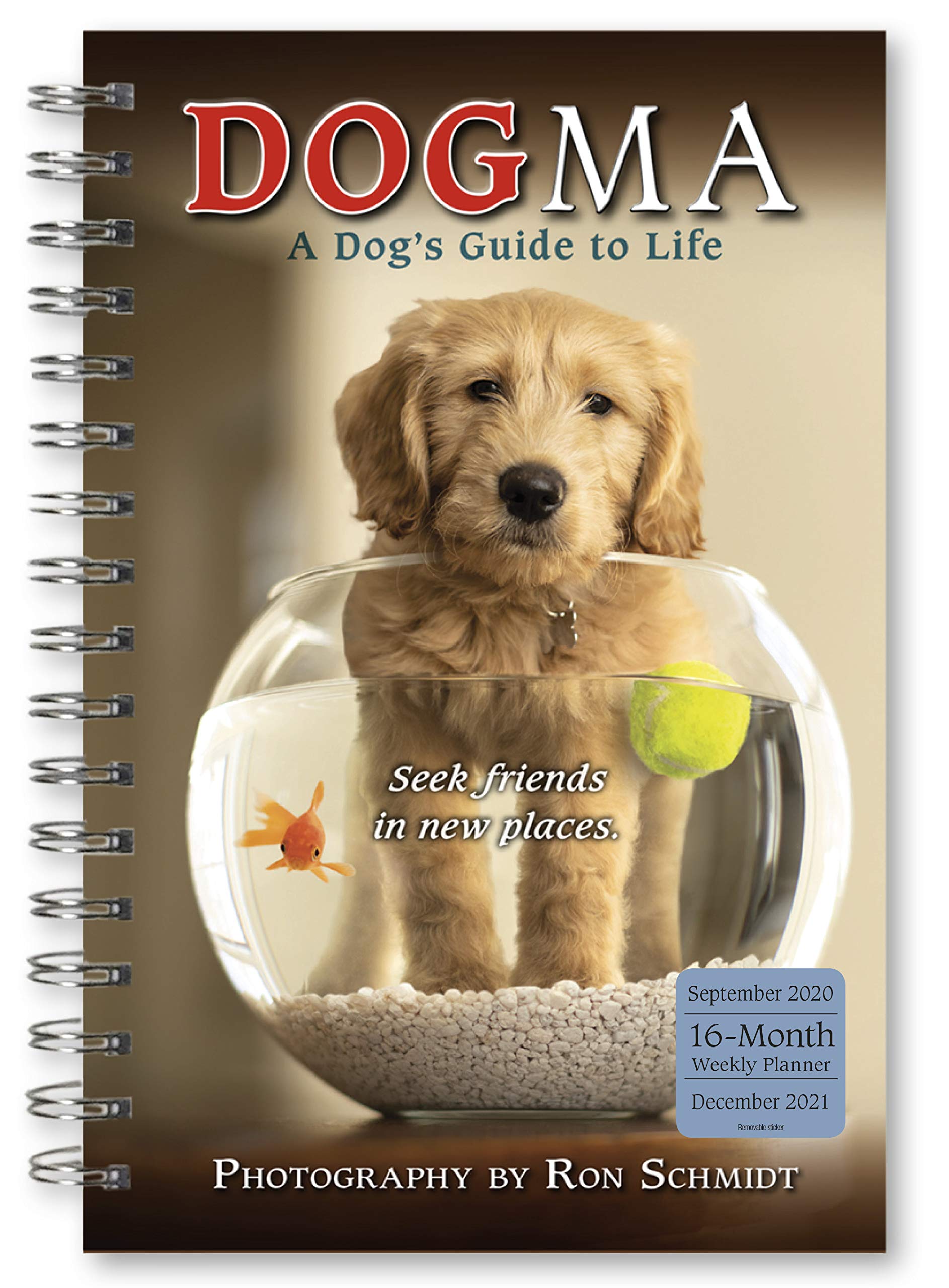 2021 Dogma: A Dogs Guide to Life 16-Month Weekly Planner