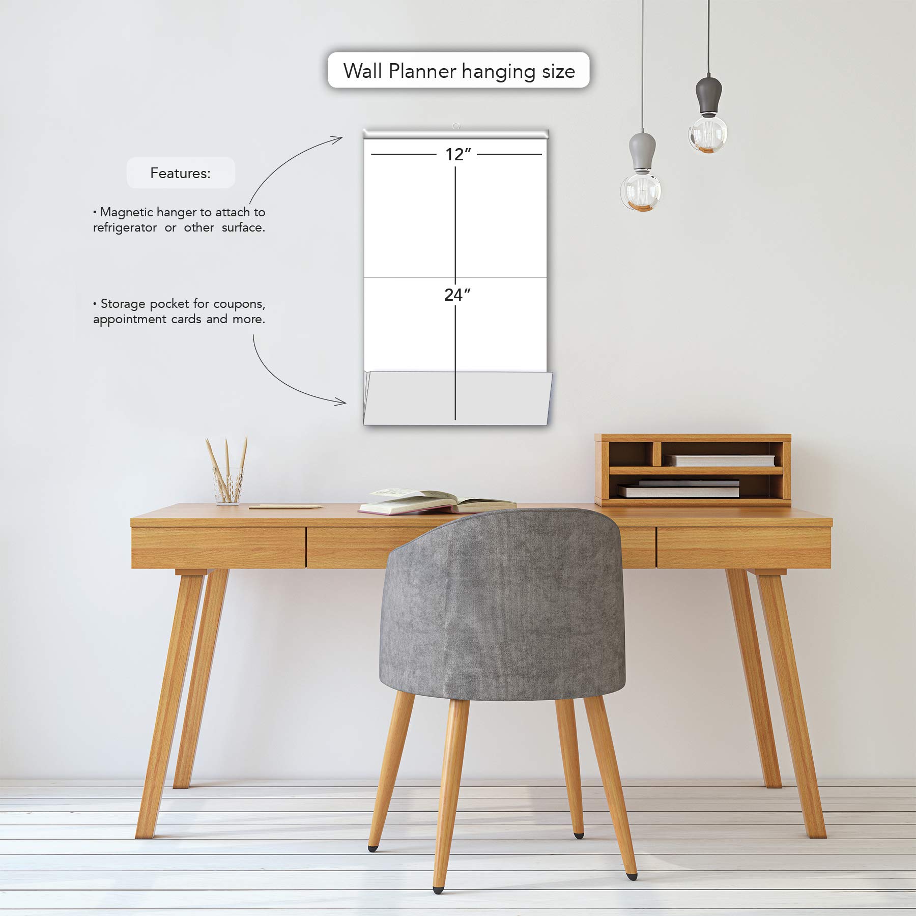 2021 Retro Mama 17-Month Wall Calendar/Planner