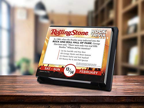 2021 Rolling Stone Rock Trivia Boxed Daily Calendar