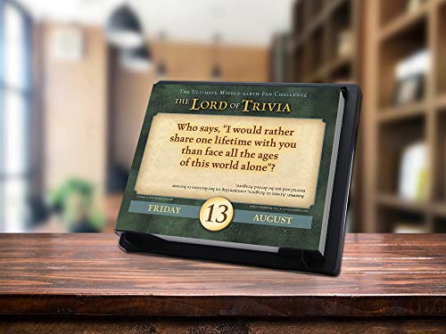 2021 The Lord of Trivia The Ultimate Middle Earth Fan Challenge Boxed Daily Calendar