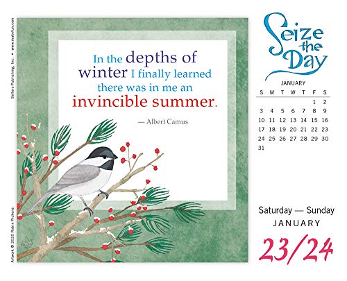 2021 Seize the Day Boxed Daily Calendar
