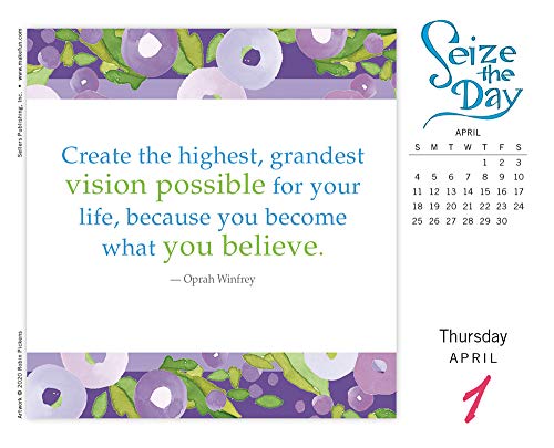 2021 Seize the Day Boxed Daily Calendar