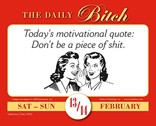 2021 The Daily Bitch Boxed Daily Calendar