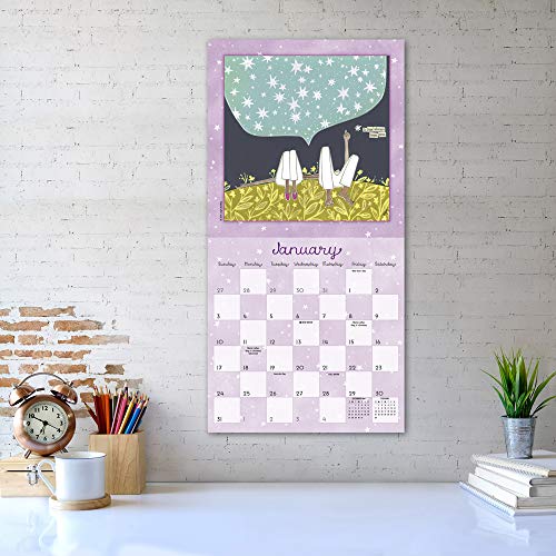 2021 The World According to Curly Girl 16-Month Wall Calendar