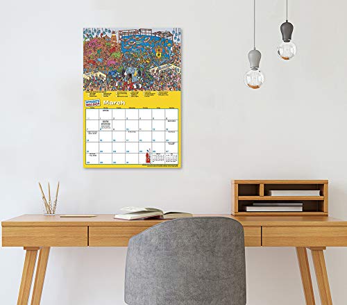2021 Wheres Waldo 16-Month Wall Calendar