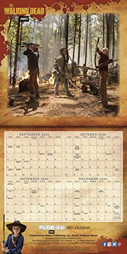 2021 AMC The Walking Dead® 16-Month Wall Calendar