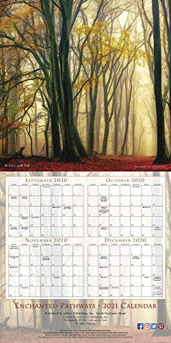2021 Enchanted Pathways: Photography by Lars van de Goor 16-Month Wall Calendar
