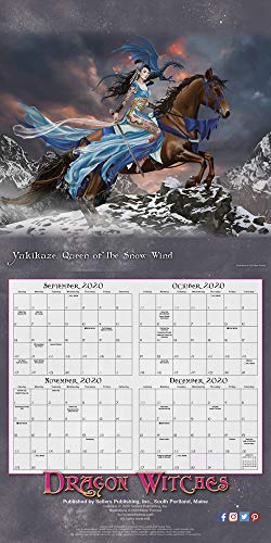 2021 Dragon Witches The Art of Nene Thomas 16-Month Wall Calendar