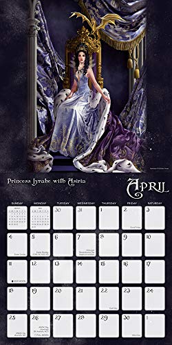 2021 Dragon Witches The Art of Nene Thomas 16-Month Wall Calendar