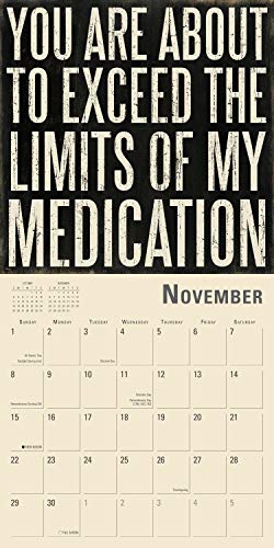 Words to Live by 2020 Wall Calendar