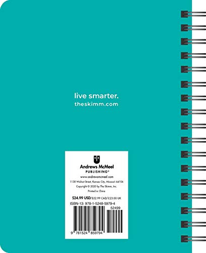 How to Skimm Your Life 17-Month 2020-2021 Monthly/Weekly Planning Calendar