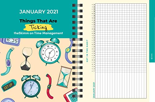 How to Skimm Your Life 17-Month 2020-2021 Monthly/Weekly Planning Calendar