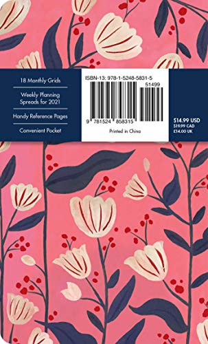 Posh: Tulip Love 2020-2021 Monthly/Weekly Planning Calendar