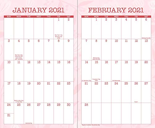 Posh: Tulip Love 2020-2021 Monthly/Weekly Planning Calendar