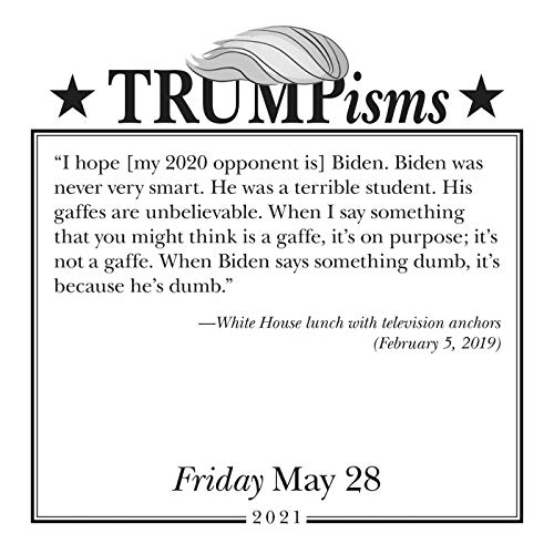 TRUMPisms 2021 Day-to-Day Calendar