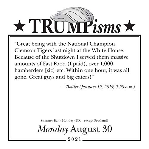 TRUMPisms 2021 Day-to-Day Calendar
