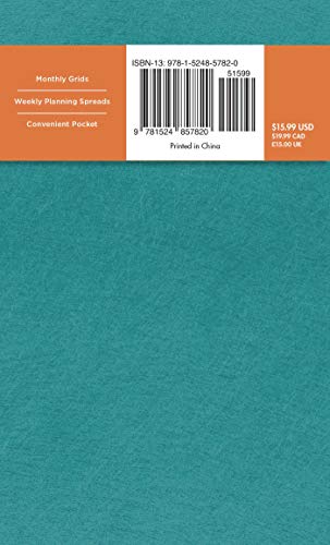 Thoughts of Dog 16-Month 2020-2021 Weekly/Monthly Planner Calendar