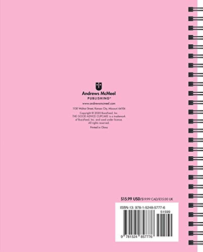 The Good Advice Cupcake 16-Month 2020-2021 Monthly/Weekly Planner Calendar: Get Your Life Together, You Messy B*tch!