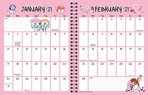 The Good Advice Cupcake 16-Month 2020-2021 Monthly/Weekly Planner Calendar: Get Your Life Together, You Messy B*tch!