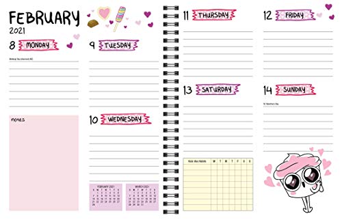 The Good Advice Cupcake 16-Month 2020-2021 Monthly/Weekly Planner Calendar: Get Your Life Together, You Messy B*tch!