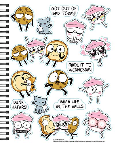The Good Advice Cupcake 16-Month 2020-2021 Monthly/Weekly Planner Calendar: Get Your Life Together, You Messy B*tch!