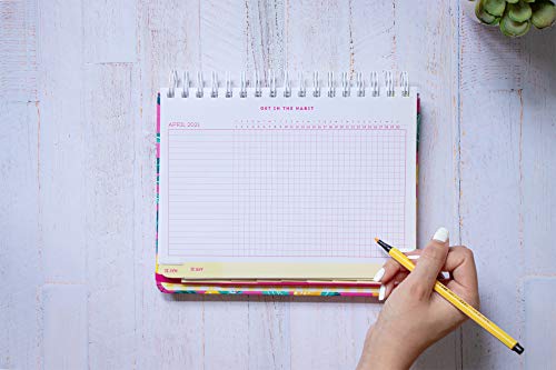 Posh: Deluxe Organizer 17-Month 2020-2021 Monthly/Weekly Planner Calendar: Lemondrops