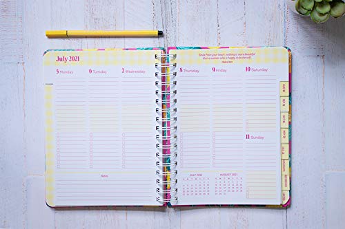 Posh: Deluxe Organizer 17-Month 2020-2021 Monthly/Weekly Planner Calendar: Lemondrops