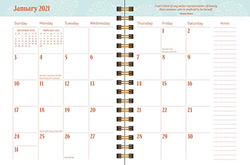 Posh: Deluxe Organizer 17-Month 2020-2021 Monthly/Weekly Planner Calendar: So Much Gratitude