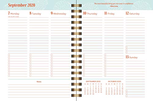 Posh: Deluxe Organizer 17-Month 2020-2021 Monthly/Weekly Planner Calendar: So Much Gratitude