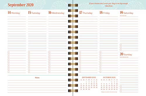 Posh: Deluxe Organizer 17-Month 2020-2021 Monthly/Weekly Planner Calendar: So Much Gratitude