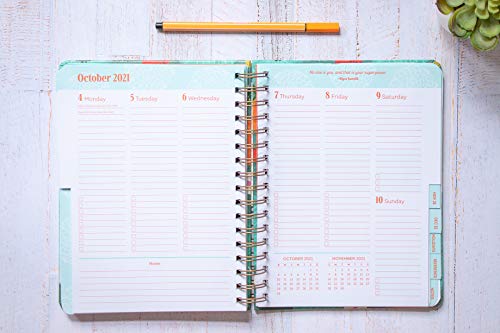 Posh: Deluxe Organizer 17-Month 2020-2021 Monthly/Weekly Planner Calendar: So Much Gratitude