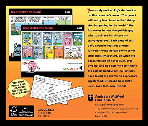 Pearls Before Swine 2021 Day-to-Day Calendar