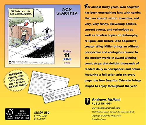 Non Sequitur 2021 Day-to-Day Calendar