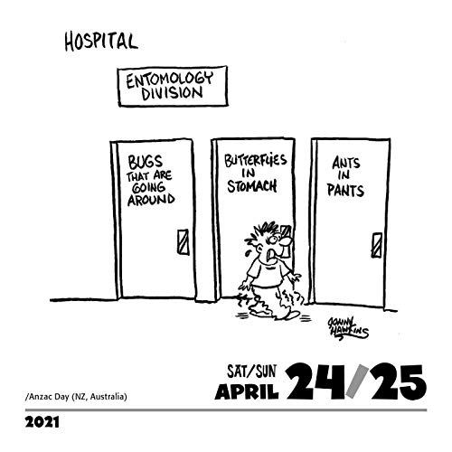 Medical Cartoon-A-Day 2021 Calendar: A Daily Dose of Humor