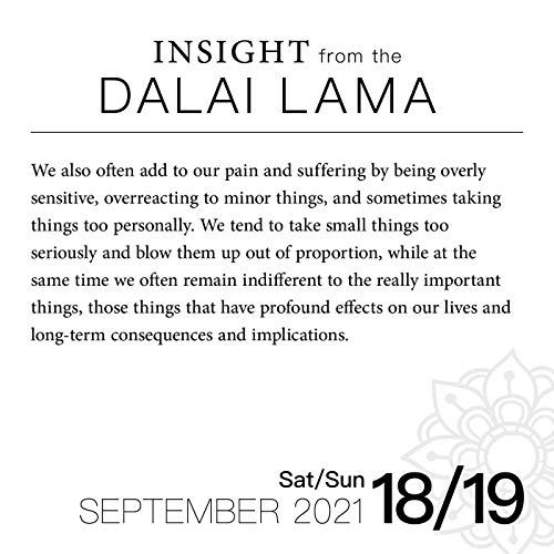 Insight from the Dalai Lama 2021 Day-to-Day Calendar