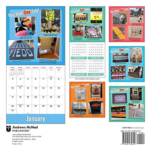 You Had One Job 2021 Wall Calendar