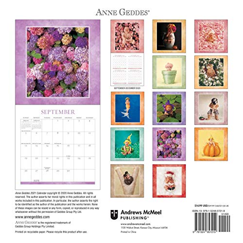 Anne Geddes 2021 Wall Calendar