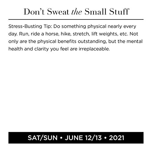 Don't Sweat the Small Stuff. . . 2021 Day-to-Day Calendar