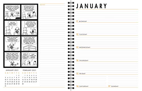 Dilbert 2021 Monthly/Weekly Planner Calendar