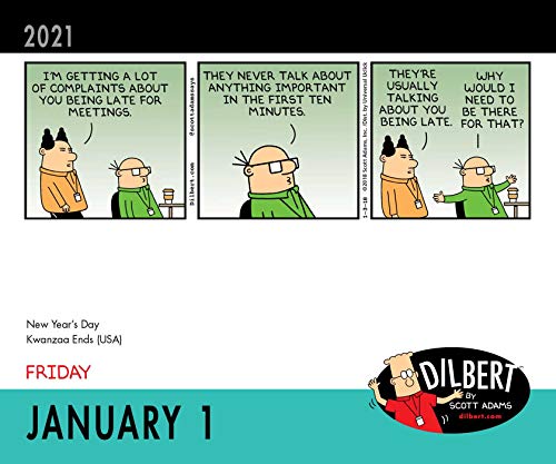 Dilbert 2021 Day-to-Day Calendar