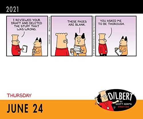 Dilbert 2021 Day-to-Day Calendar