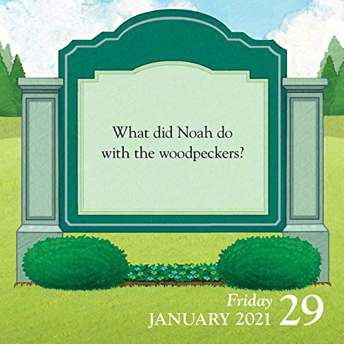 Church Signs 2021 Day-to-Day Calendar