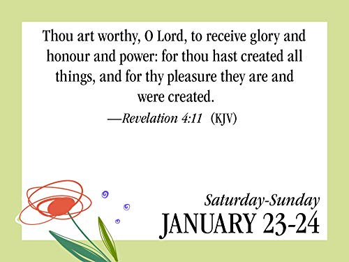 Bible Verse-a-Day 2021 Mini Day-to-Day Calendar