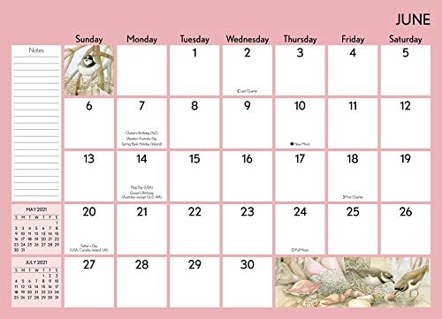 Marjolein Bastin Nature's Inspiration 2021 Monthly Pocket Planner Calendar