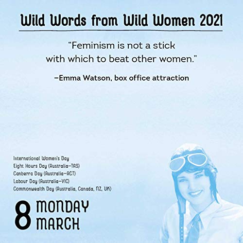 Wild Words from Wild Women 2021 Day-to-Day Calendar