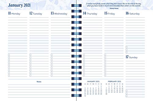 Posh: Deluxe Organizer 17-Month 2020-2021 Monthly/Weekly Planner Calendar: Garden Creatures