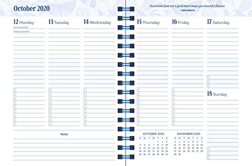 Posh: Deluxe Organizer 17-Month 2020-2021 Monthly/Weekly Planner Calendar: Garden Creatures